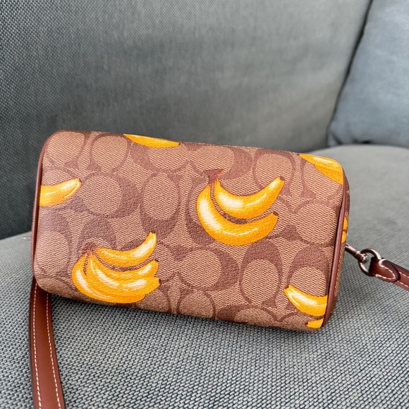 Coach | Bags | Coach Cr246 Mini Rowan Crossbody In Signature Canvas ...